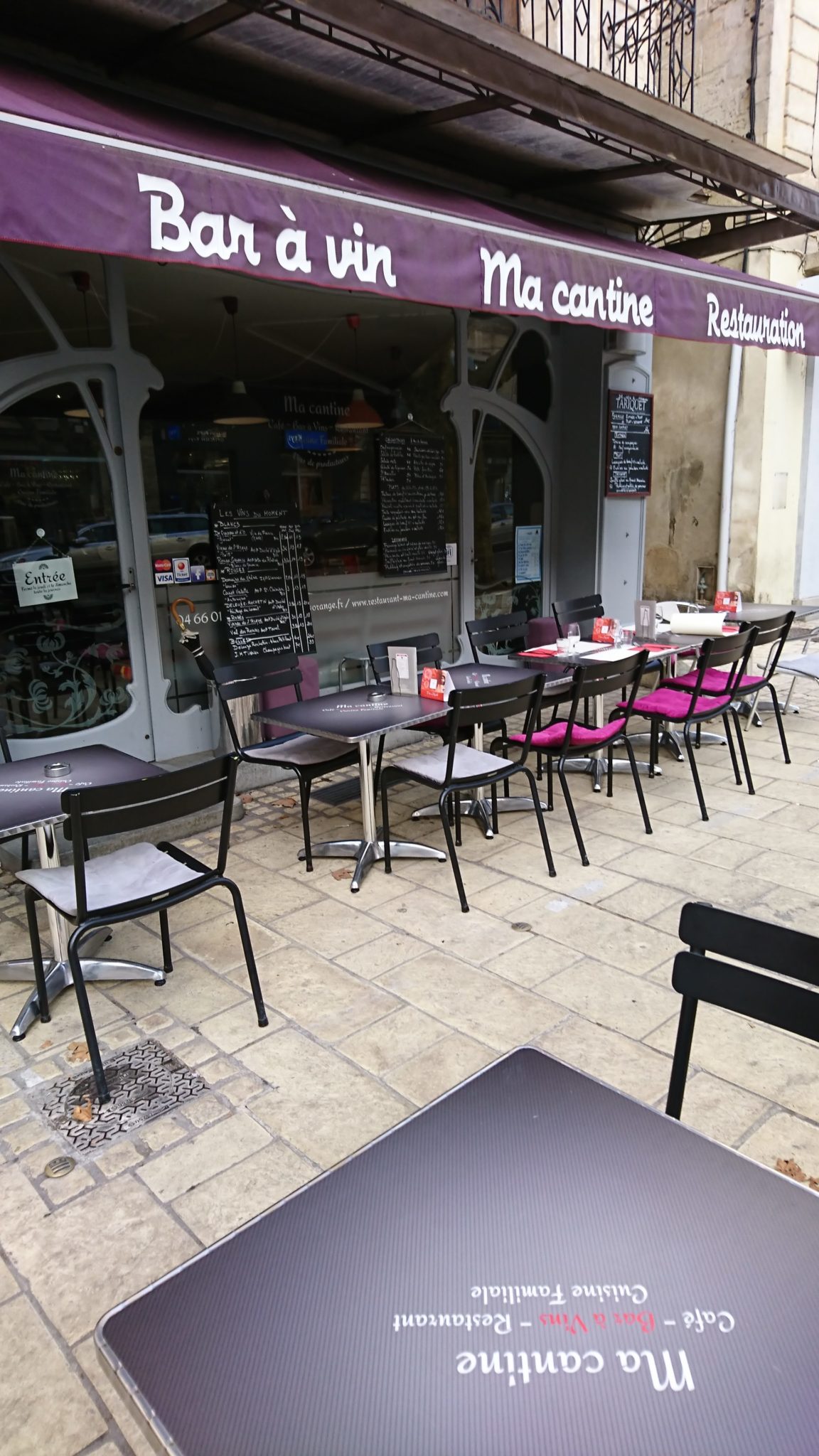 Ma Cantine – Café – Bar à vins – Restaurant